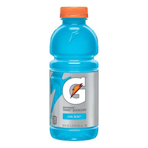Gatorade Cool Blue Raspberry 591ml - American Drinks - American Sweets ...