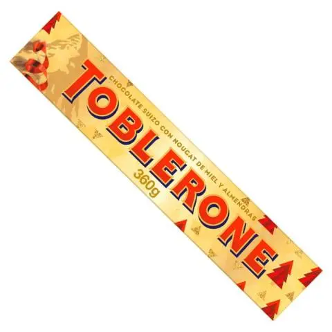 giant toblerone bar