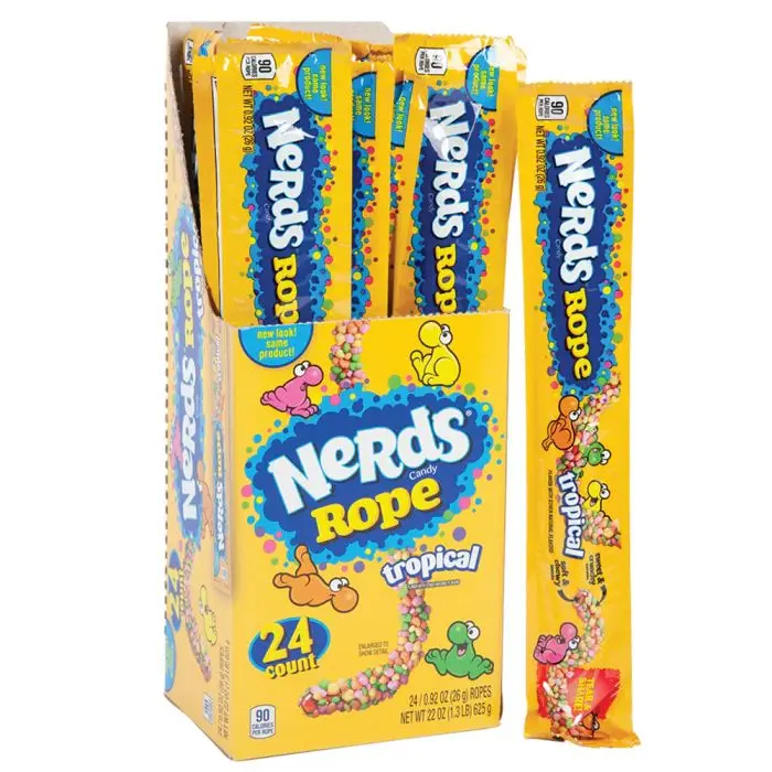 Nerds Tropical Rope 24 Pack - American Sweets - American Candy ...