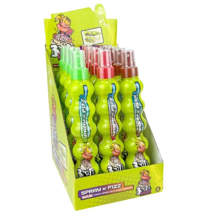 Brain Licker Spray and Fizz 12 Pack - Sweets & Candy