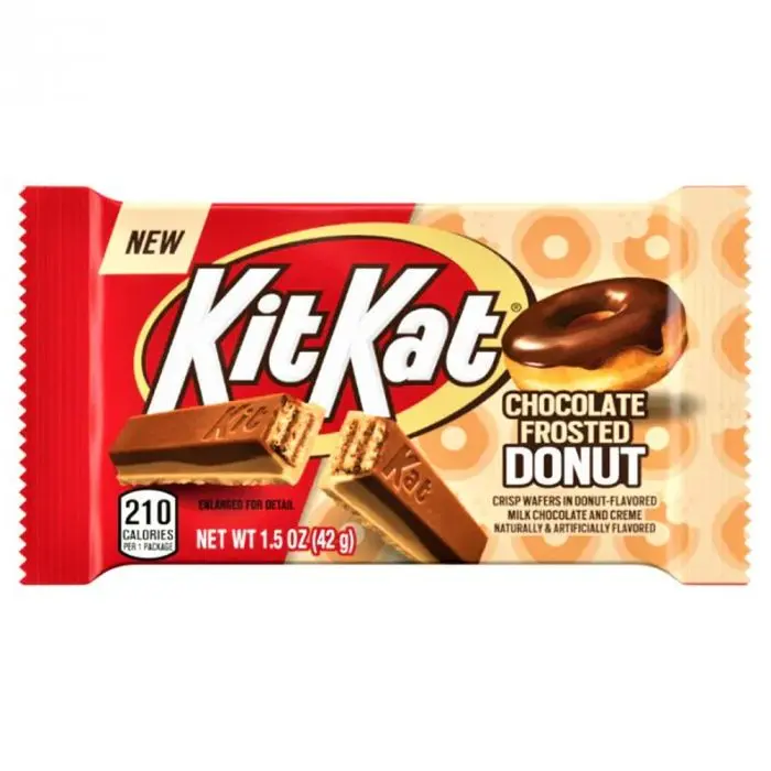 Kit Kat Chocolate Frosted Donut - American Sweets - American Chocolate ...
