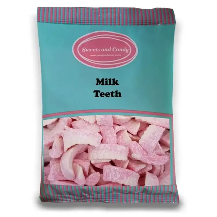 Milk Teeth 1Kg - Pick and Mix Sweets - Retro Sweets - Pick n Mix - Milk ...