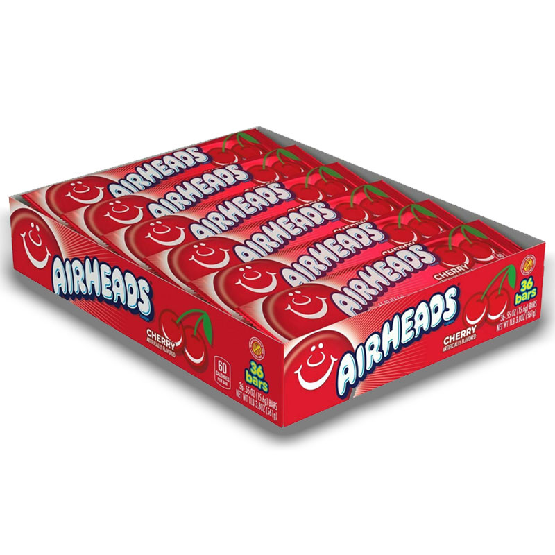 Airheads Cherry Bar - American Sweets - American Candy - Retro Sweets