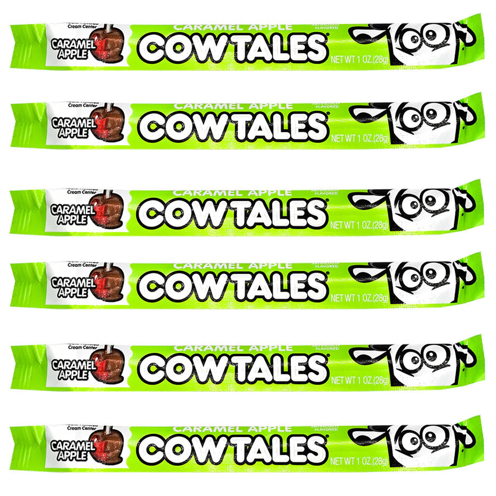 Caramel Apple Cow Tales 28g - American Chocolate - American Sweets ...