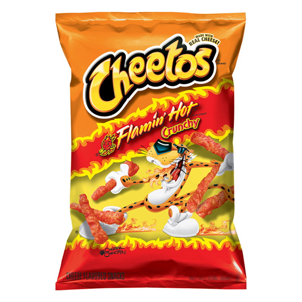 Cheetos Crunchy Flamin Hot 226g - American Sweets - American Crisps - American Candy