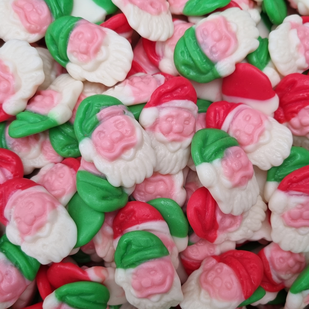 Christmas Santas 120g - Pick and Mix Sweets - Retro Sweets - Christmas ...