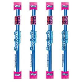 Blue Raspberry Mega Pencils - 4 Pack - Retro Sweets - Pick and Mix ...