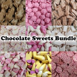 Chocolate Sweets Bundle - 1.20kg - Retro Sweets - Pick and Mix Sweets
