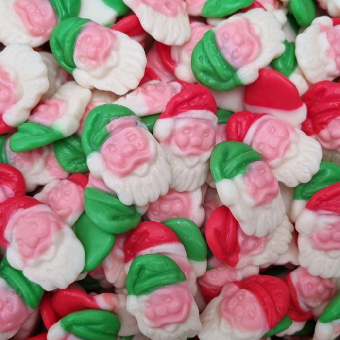 Christmas Santas 120g - Pick and Mix Sweets - Retro Sweets - Christmas ...
