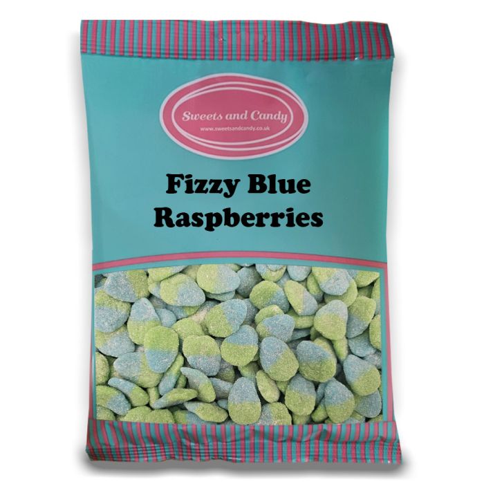 Fizzy Blue Raspberries 1Kg - Pick and Mix Sweets - 1Kg Sweets - Retro ...