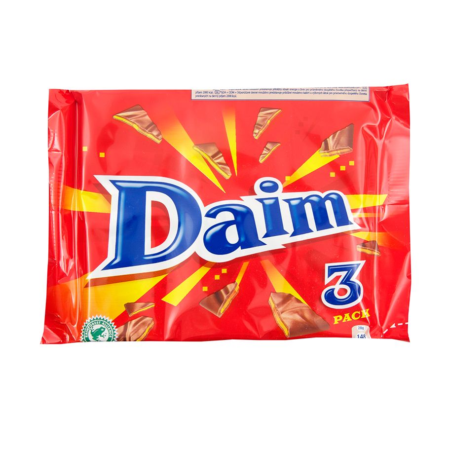 Daim Bars - 3 Pack - Chocolate Bars - Multipack Chocolate and Sweets ...