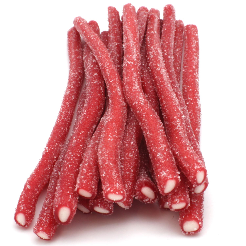 Fizzy Strawberry Pencils 160g Retro Sweets Pick And Mix Sweets