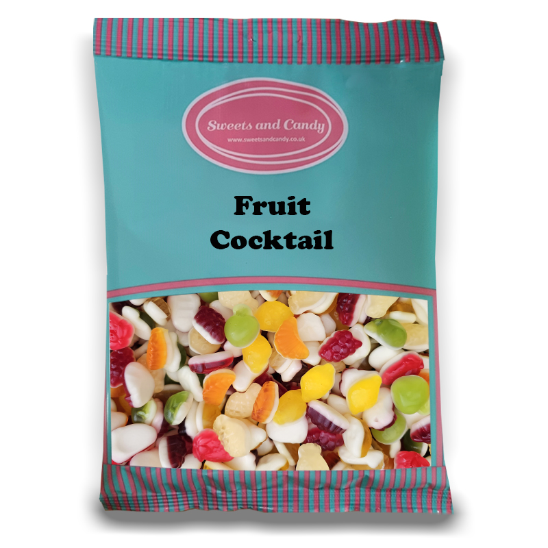 Fruit Cocktail 1Kg - Pick and Mix Sweets - Retro Sweets - Jelly Sweets ...