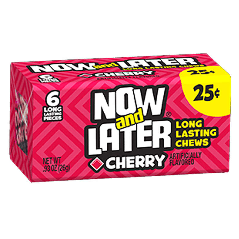 Now and Later Cherry - American Sweets - American Candy - American Taffy