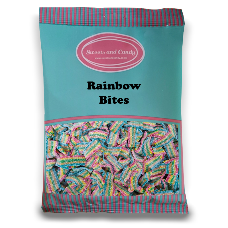 Fizzy Rainbow Bites 1Kg - Pick and Mix Sweets - Retro Sweets ...