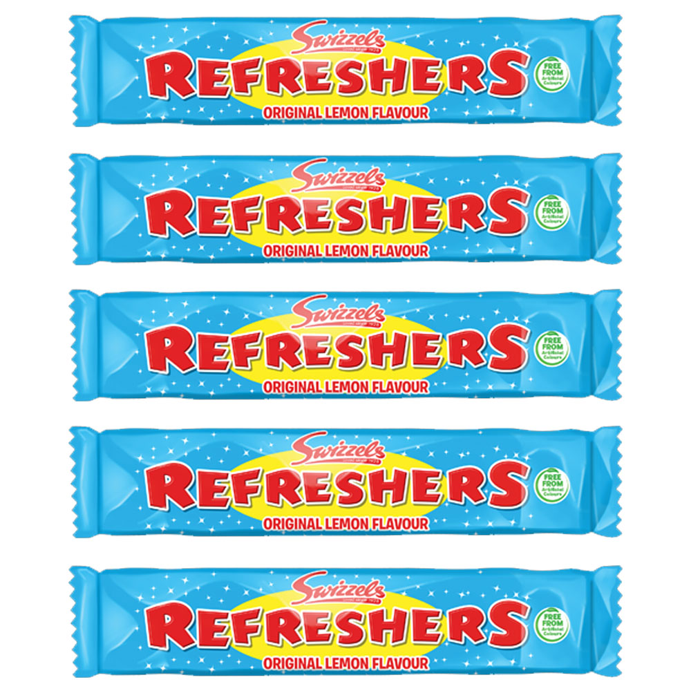 Refreshers Original Chew Bars - 5 Pack - Retro Sweets - Chewy Sweets ...