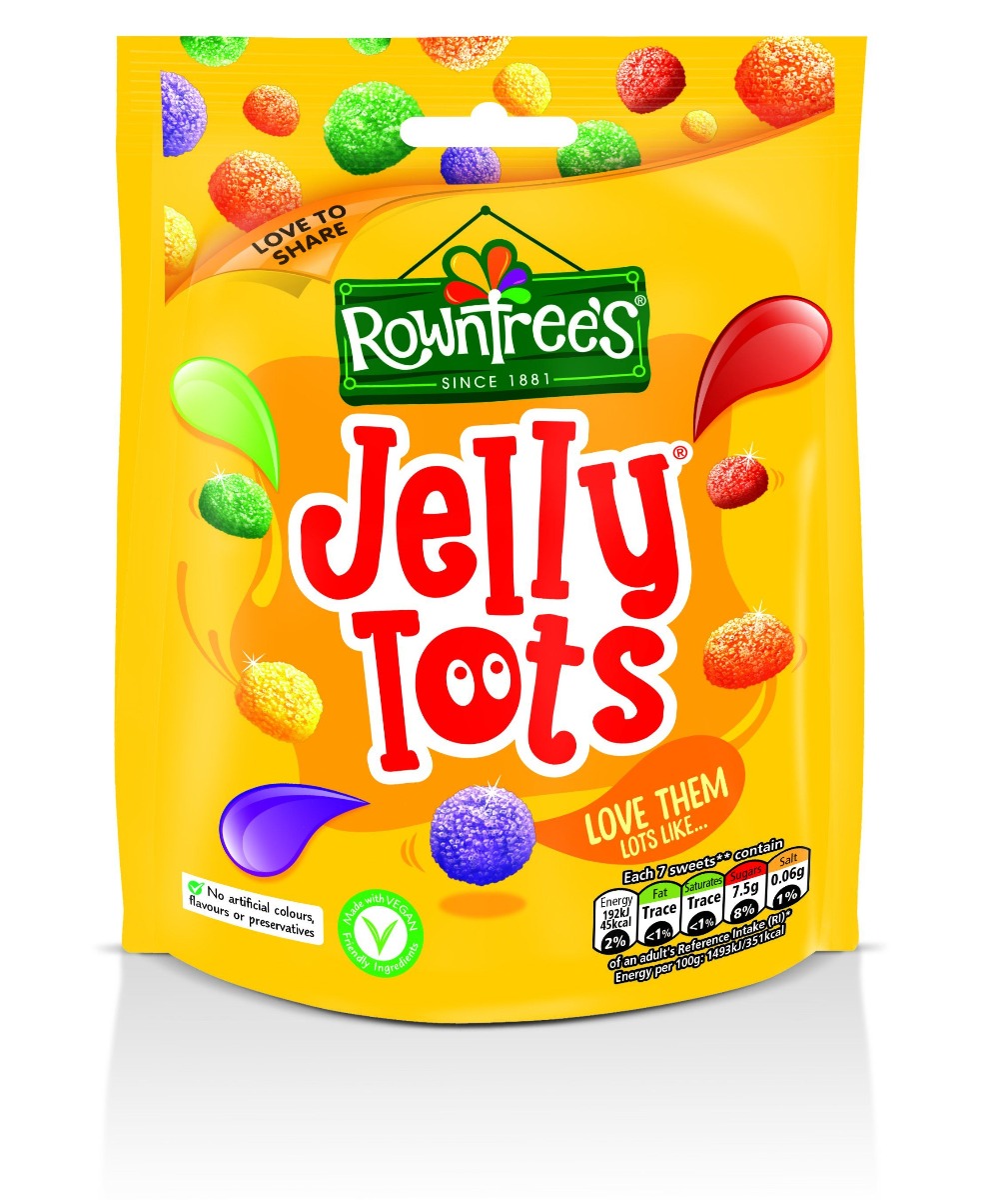 Rowntree's Jelly Tots 120g - Retro Sweets - Pick and Mix sweets
