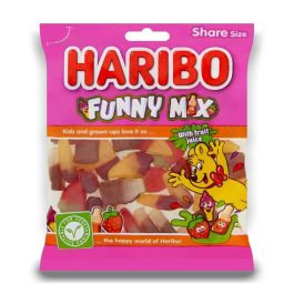 Haribo Funny Mix 160g - Retro Sweets - Pick and Mix Sweets - Haribo Sweets