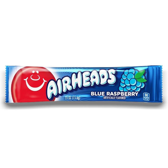 Airheads Blue Raspberry Bar - American Sweets - American Candy