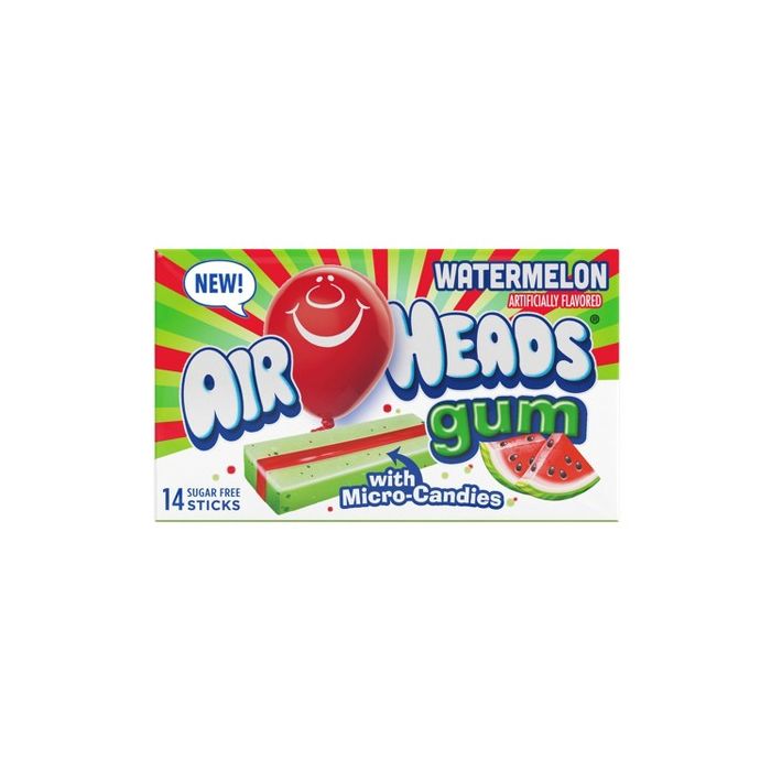 Airheads Chewing Gum Watermelon - American Sweets - American Gum