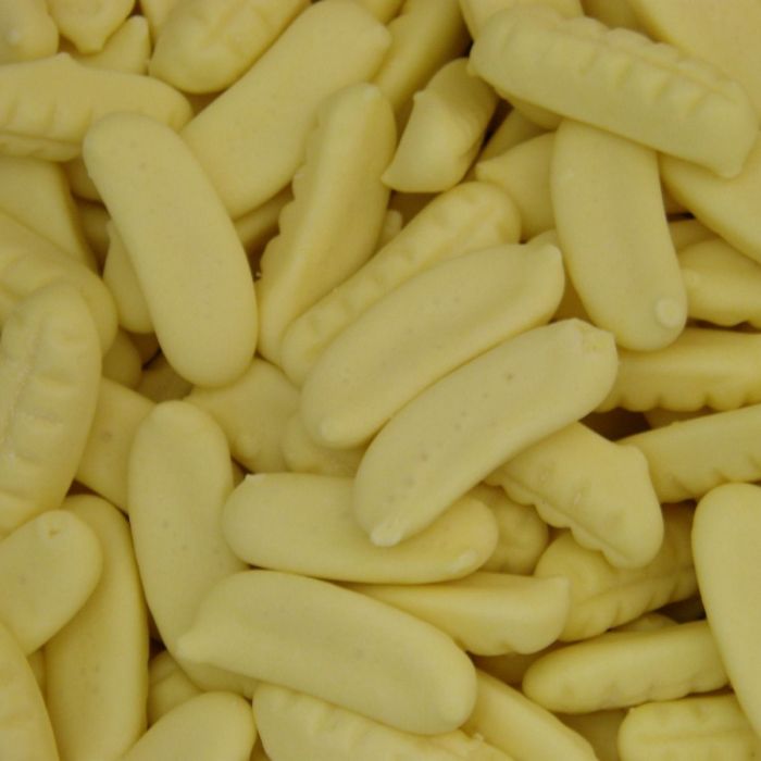 Foam Bananas 2 Kilograms - Retro Sweets - Bulk Sweets - Wholesale Sweets