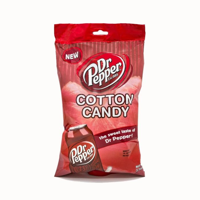 Dr Pepper Cotton Candy - American Sweets - American Candy