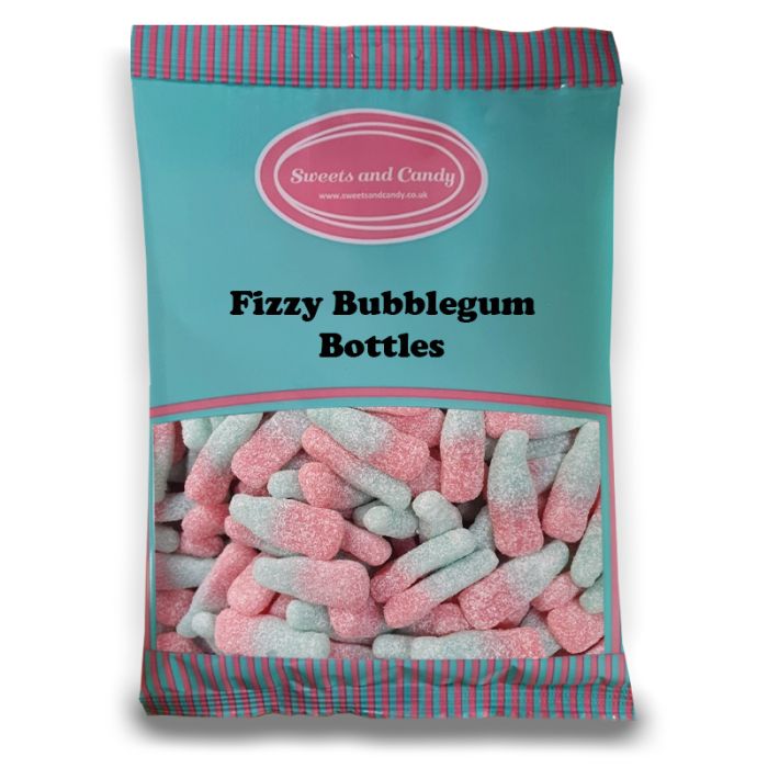 Fizzy Bubblegum Bottles 1Kg - Pick and Mix Sweets - Retro Sweets ...