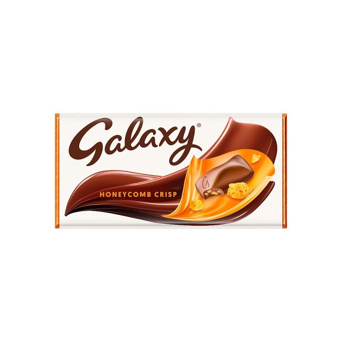 Galaxy Honeycomb Bar 114g - Chocolate Bars - Retro Sweets - Sweet Hampers