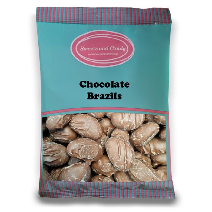 Milk Chocolate Brazils 1Kg - Pick and Mix Sweets - Retro Sweets ...